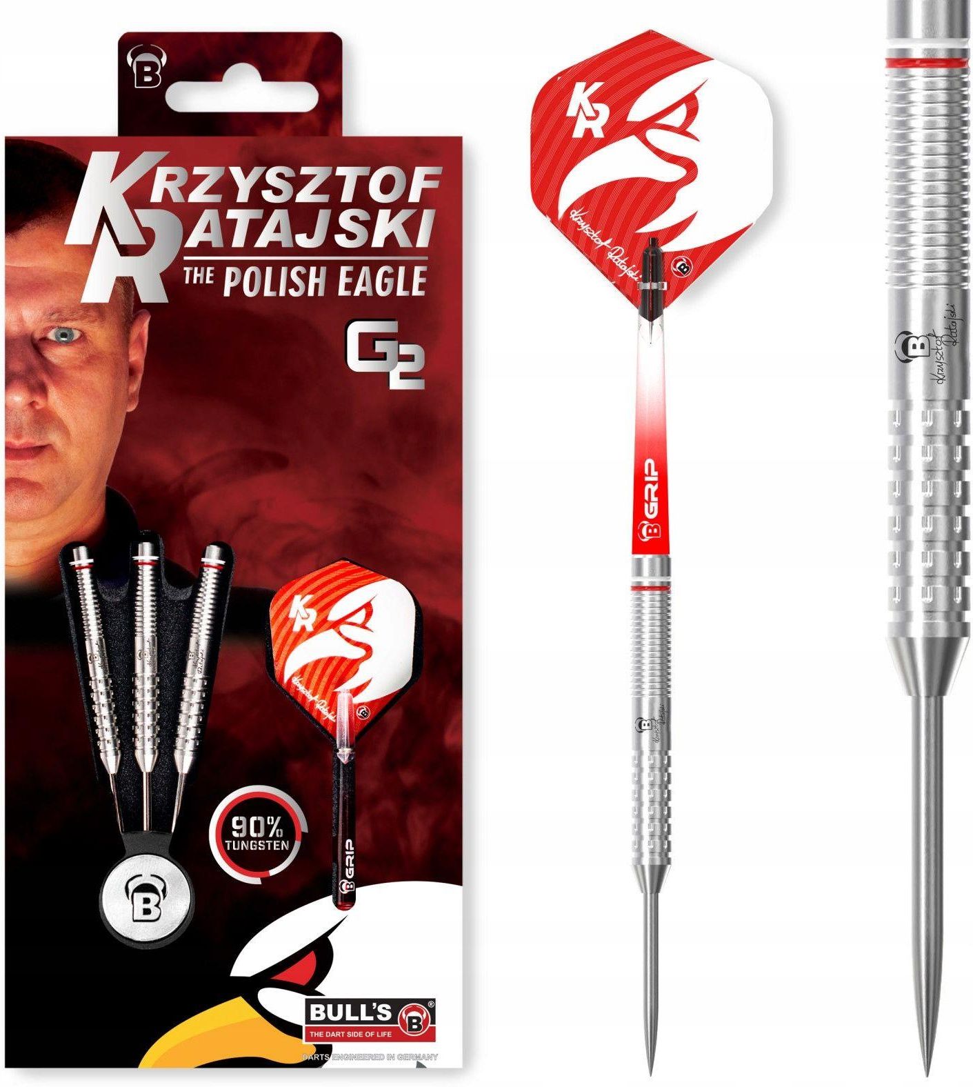 Rzutki Lotki Dart Bulls Ratajski G2 24G Wolfram 90 - Ceny i opinie ...