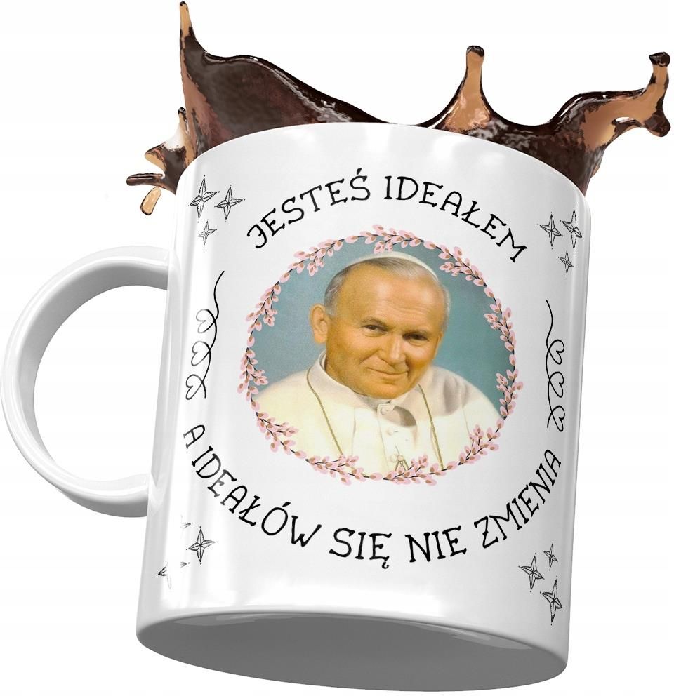 Polidraw Kubek Jan Paweł Ii 2 Papież Papaj Mem (1574841381) - Opinie i ...