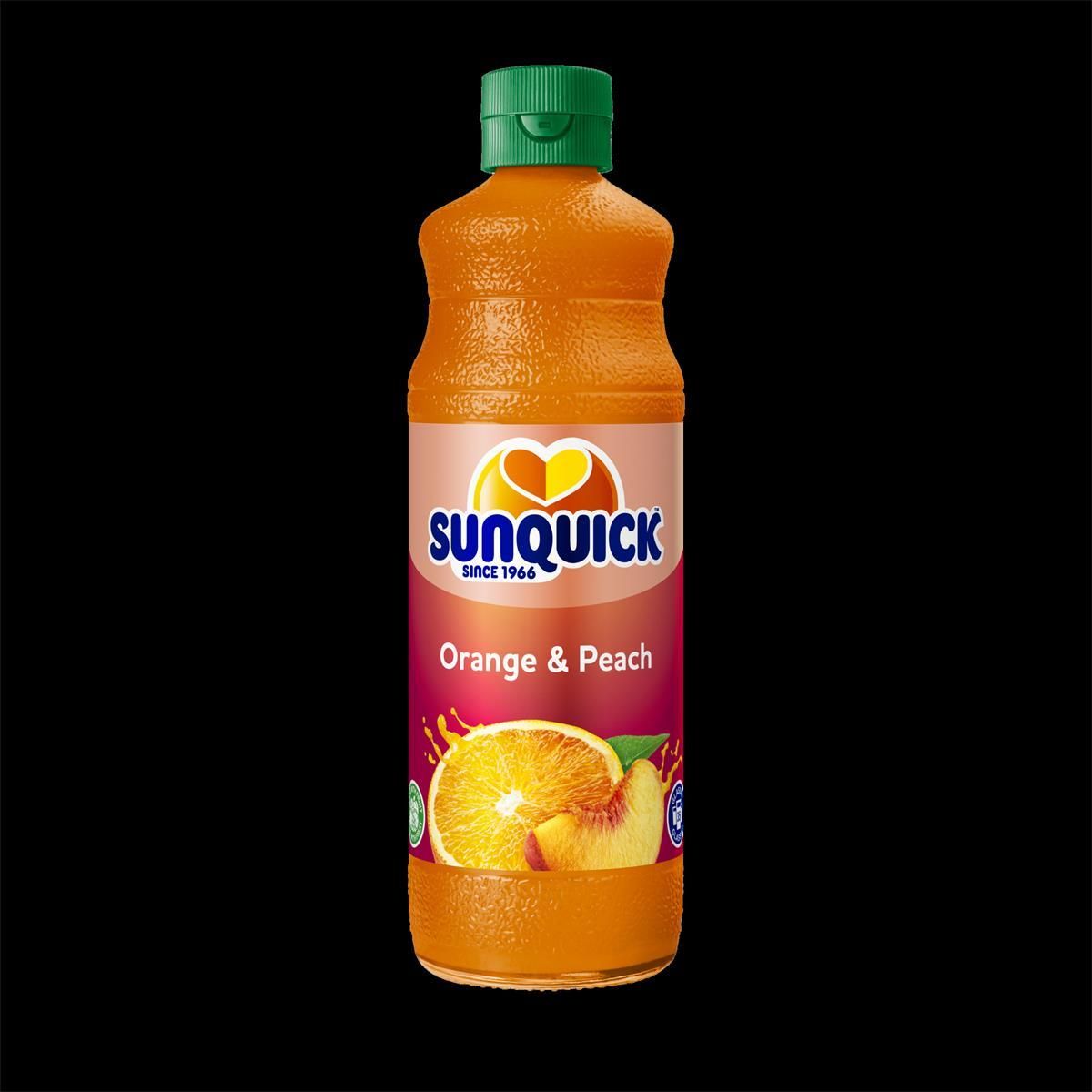 Sunquick Syrop Pomarańcza I Brzoskwinia 700ml - Ceny i opinie - Ceneo.pl