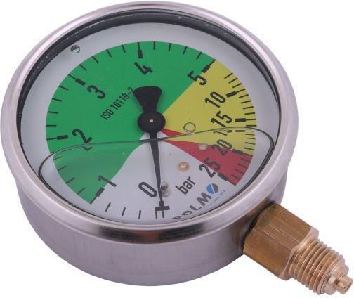 Polmo Manometr Glicerynowy M80 0-5/25 Bar Gwint G1/4 R Mgo80Kg14D25P - Opinie i ceny na Ceneo.pl