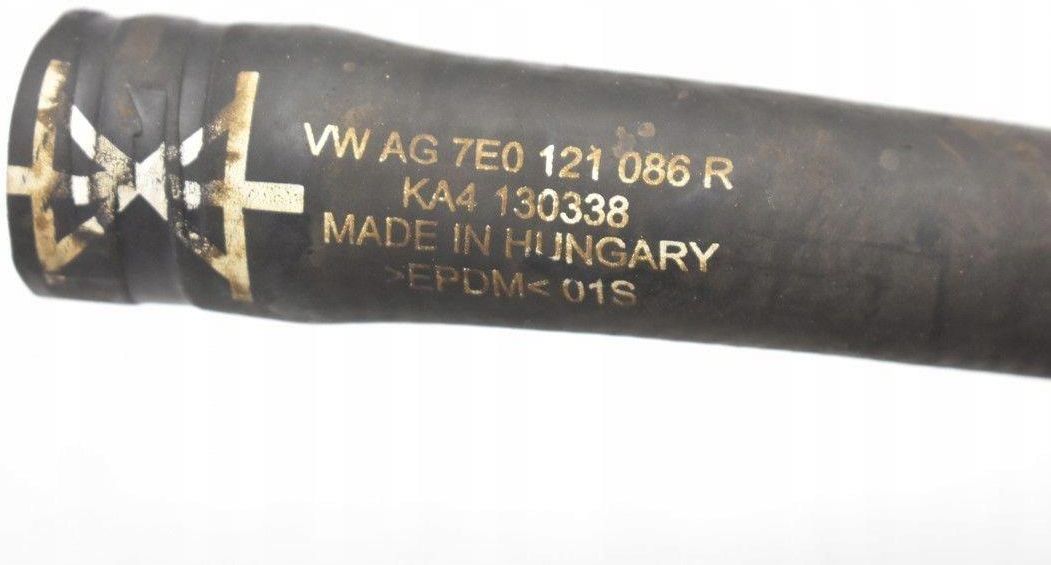 Volkswagen Oe Przewód Wąż Wody 7E0121086 Vw T5 03-15 2.0D 7E0 121 086 ...