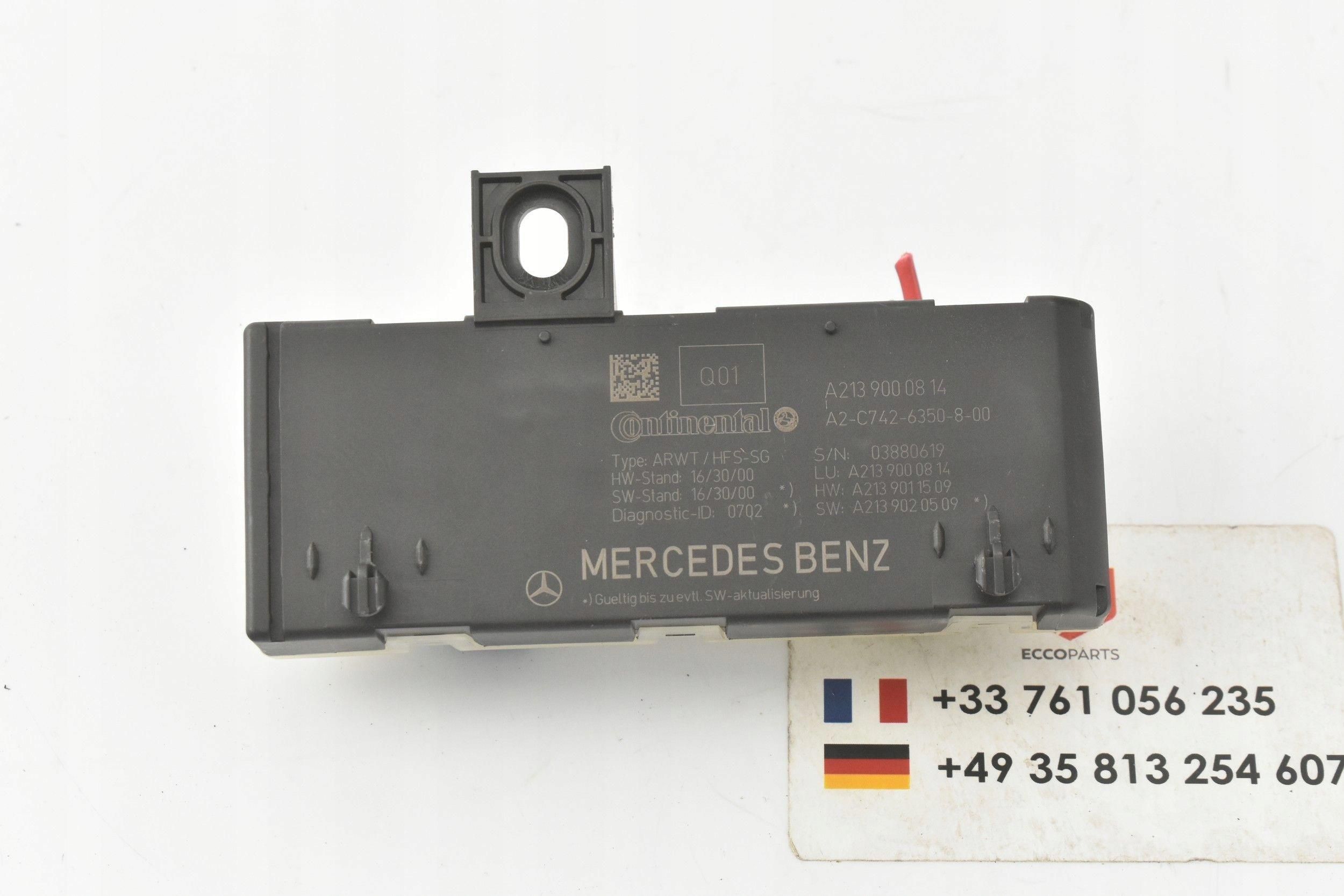 Wyposażenie elektryczne Mercedes-Benz Oe Moduł Klapy A2139000814 ...