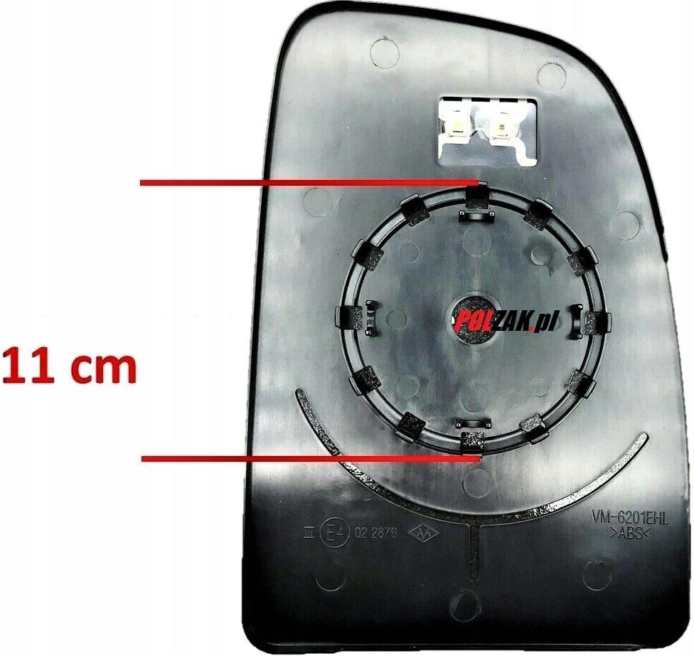 Wkład do lusterka zewnętrznego View Max Wkład Lusterka Lewy Ducato ...