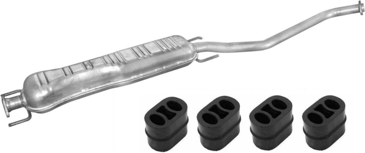 Polmostrów Opel Vectra B Tlumik Srodkowy +Gumy 17281 - opinie i ceny na ...