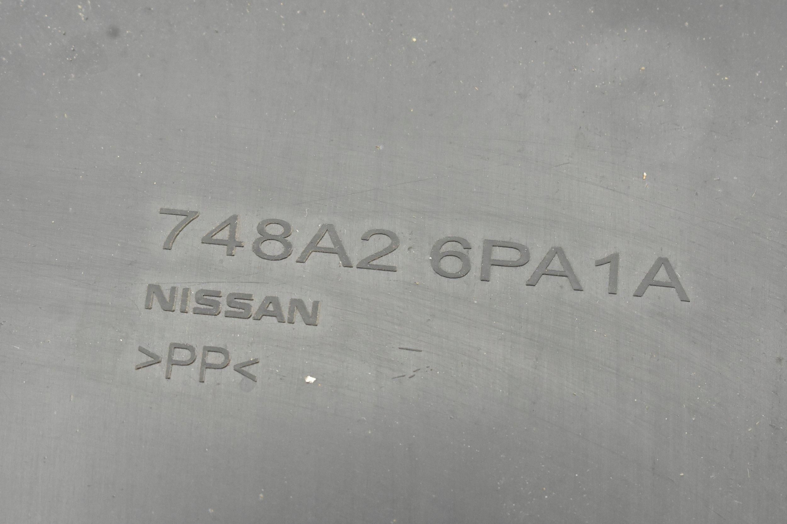 Nissan Oe Osłona Płyta Podwozia Tył 748A26Pa1A Juke Ii F16 748A2 6Pa1A ...