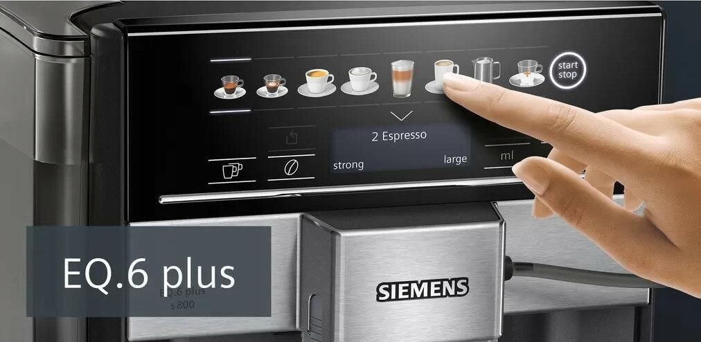 Ekspres Siemens EQ.6 plus s100 TE651209RW + Kawa - Opinie i ceny na Ceneo.pl