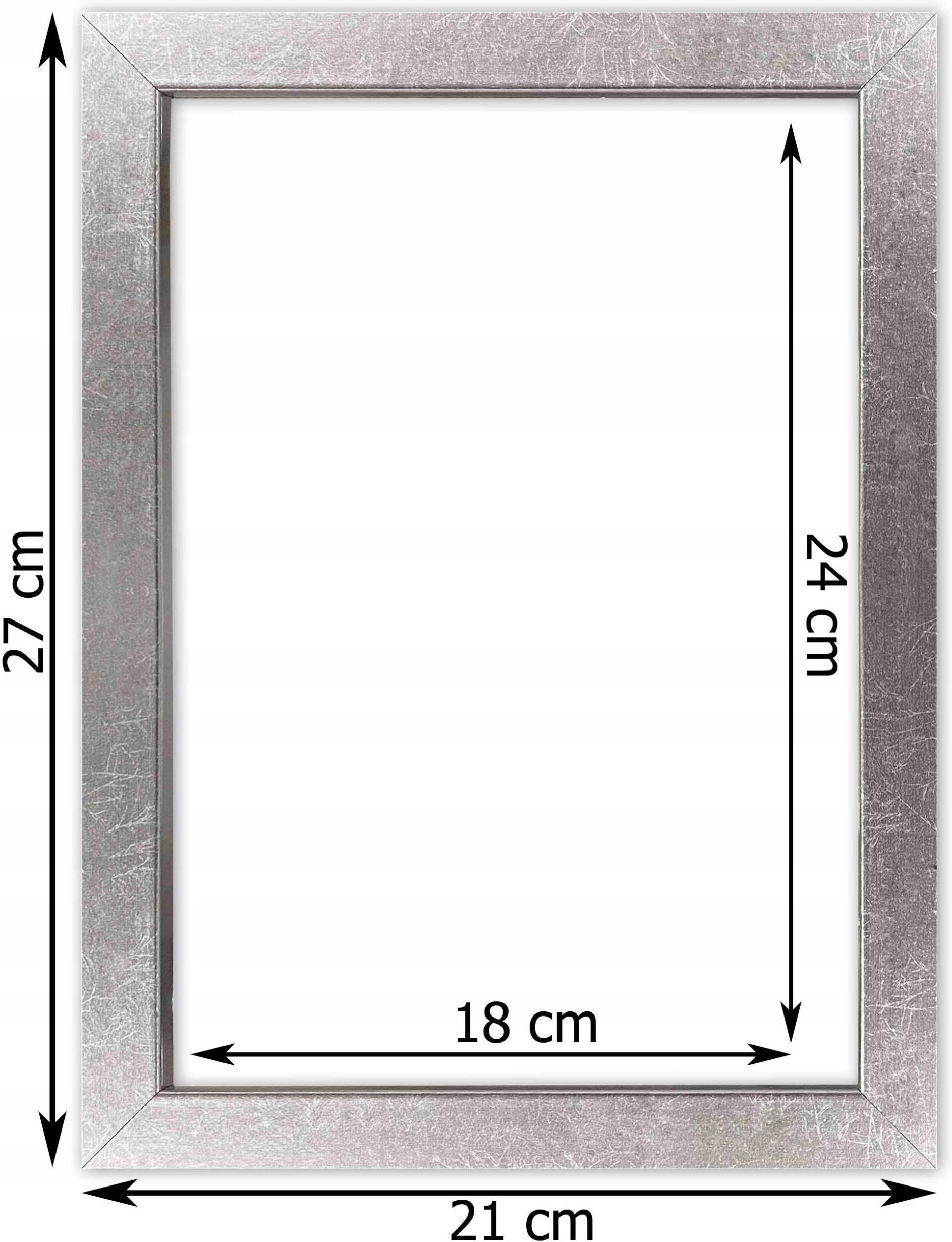Ramka tradycyjna Manufaktura Ram 18X24 Italia Srebrna Srebro - Ceny i ...