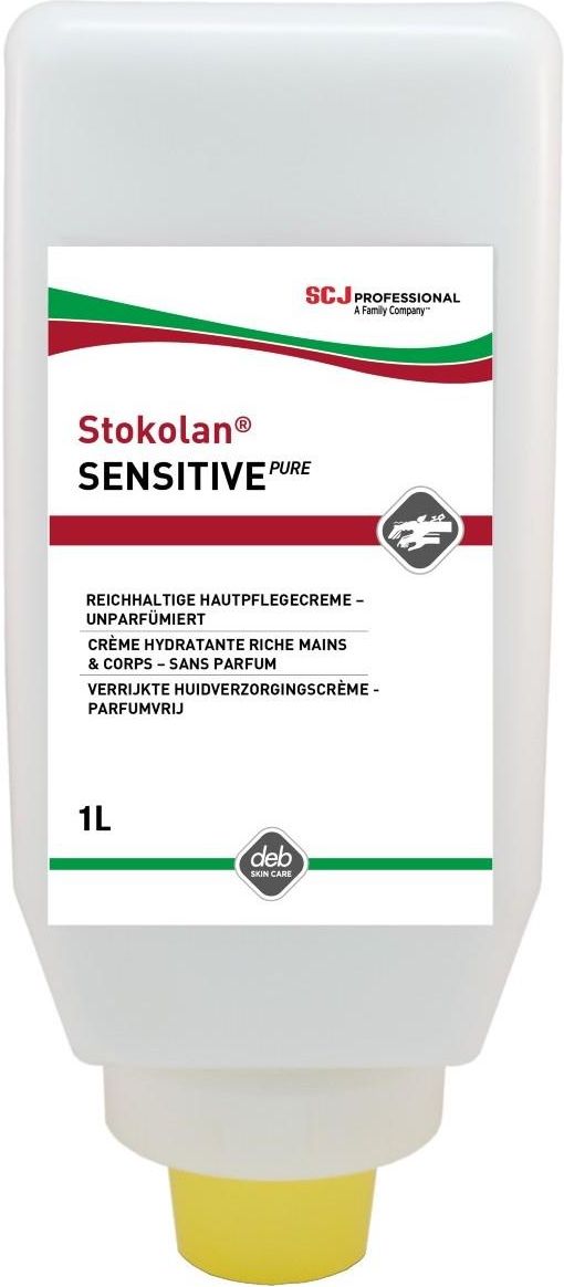 Sc Johnson Krem Regenerujący Stokolan Sensitive Pure - Wkład 1L Do ...