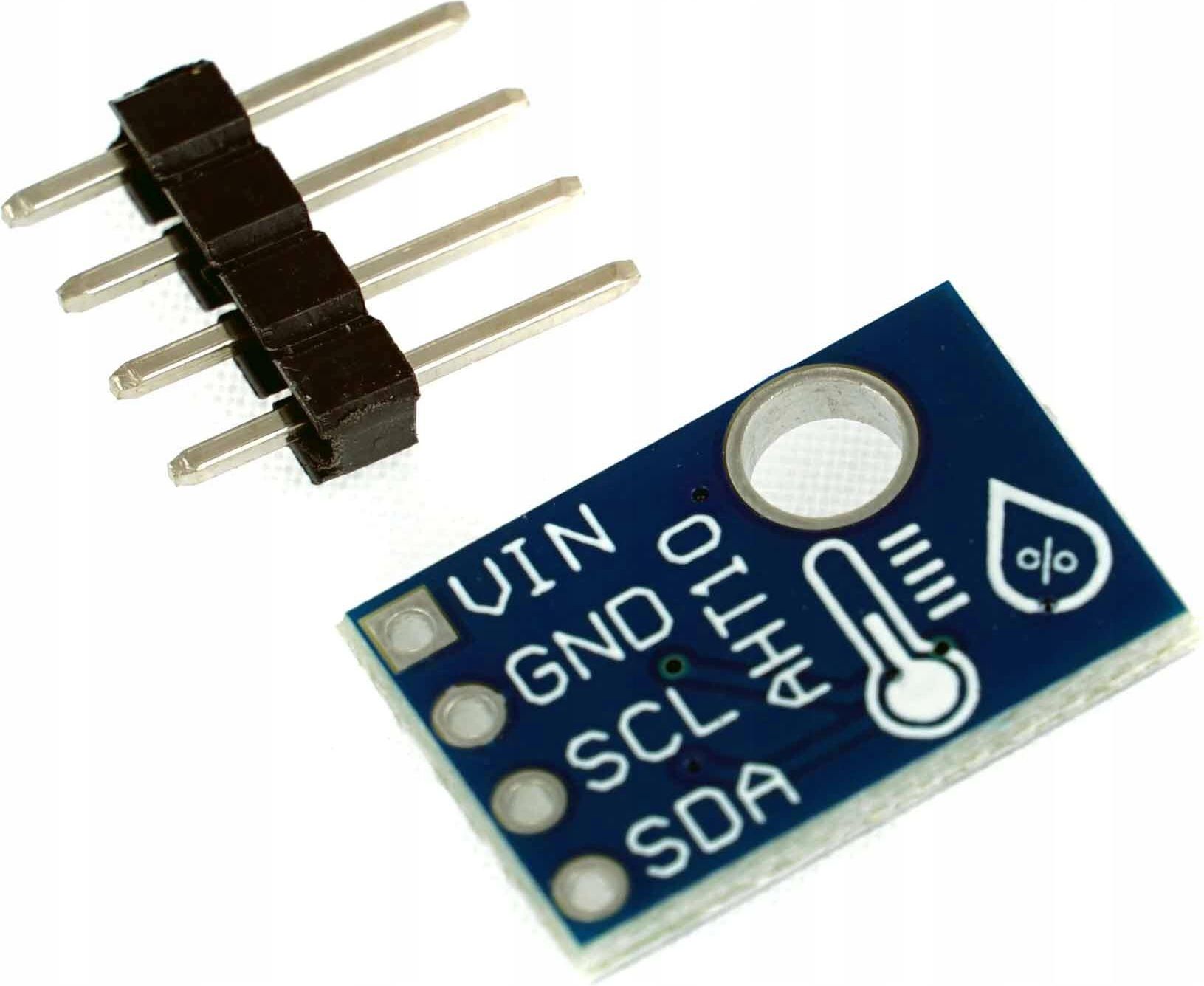 Elektroweb Czujnik Temperatury Wilgotności Aht10 I2C 1.8V-5V 3F032 ...