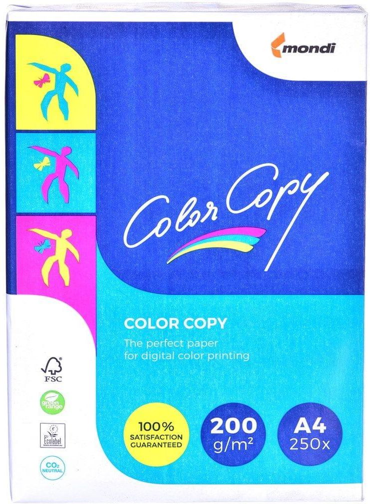 Igepa Papier Xero Laser Color Copy (A4; 200G/M2; 250 Szt.; Satynowy) (8687A20) - Ceny i opinie ...