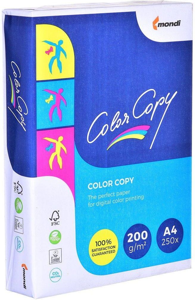 Igepa Papier Xero Laser Color Copy (A4; 200G/M2; 250 Szt.; Satynowy) (8687A20) - Ceny i opinie ...