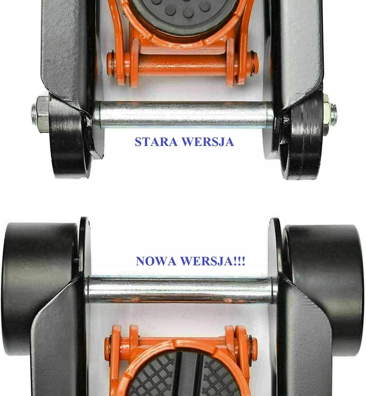 Podnośnik punktowy Verda 2,5T Lewarek Niski Gum - Opinie i ceny na Ceneo.pl