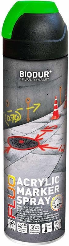 Farba Biodur Spray Zielona 500ml - Opinie i ceny na Ceneo.pl