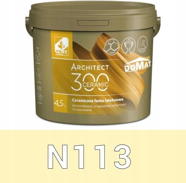 Farba Fast Architect 300 4,5L N113 - Opinie i ceny na Ceneo.pl