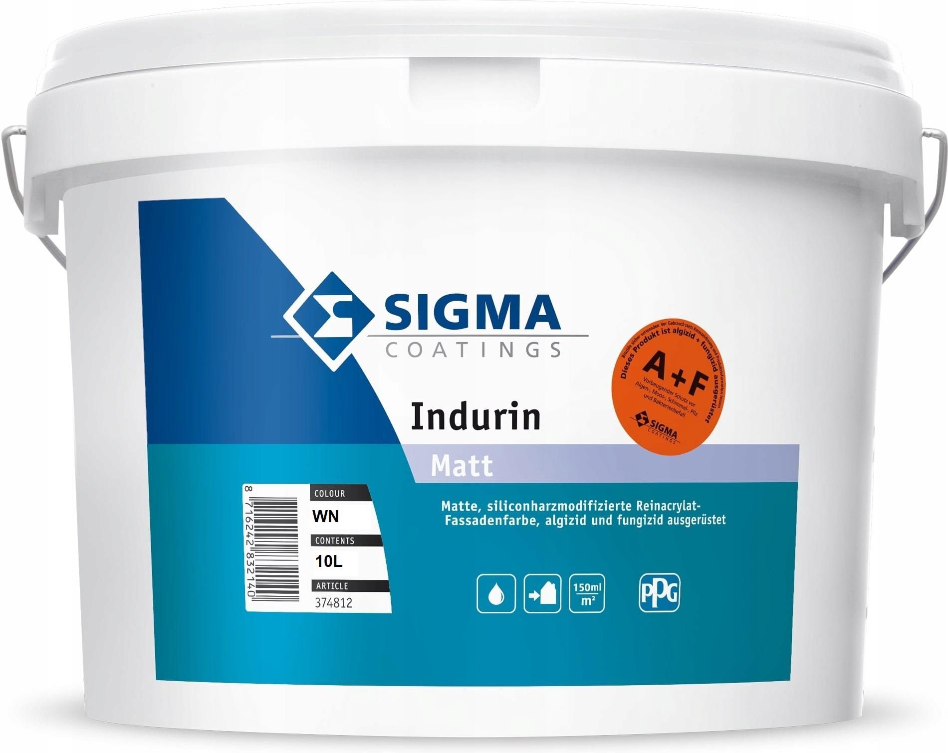 Farba Sigma Coatings Sigma Indurin Biała 10L - Opinie i ceny na Ceneo.pl