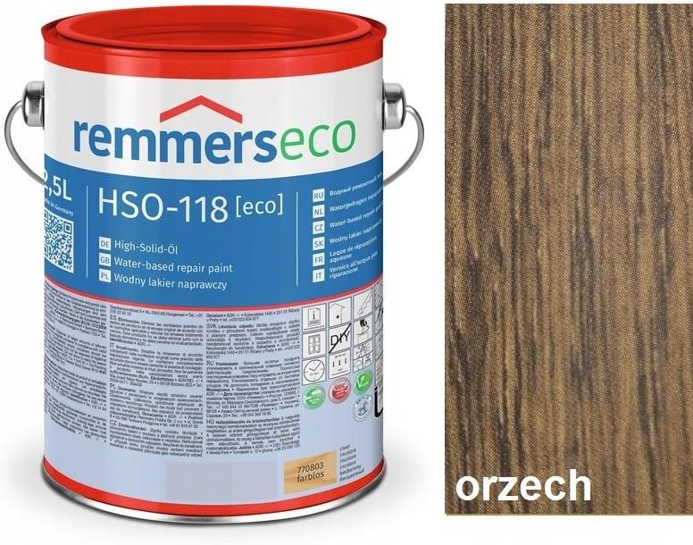 Farba Remmers Hso 118 High Solid Ol Eco 2,5L Orzech - Opinie i ceny na ...