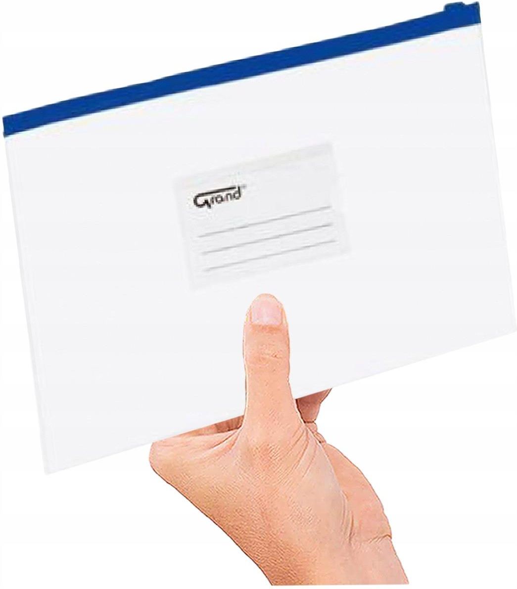 Grand Koperta Foliowa A4 Z Suwakiem Wytrzymała - Ceny i opinie - Ceneo.pl