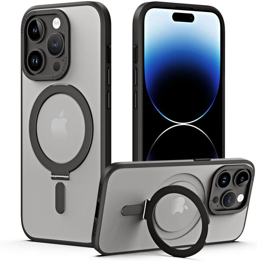 D Pro D Pro Focus Pixel Matte Hybrid Stand Magsafe Case Etui Iphone 14 ...