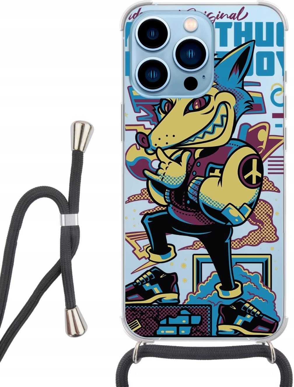 Phone Case Warrior Crossbody Case Apple Iphone 13 Pro Max Youth Thug ...