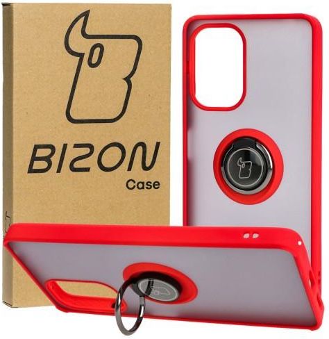 Bizon Etui Case Hybrid Ring Do Xiaomi Poco F5 Czerwone - Etui na ...