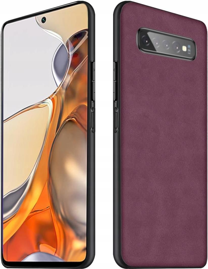 Itel Etui Business Skóra Zamsz Do Samsung S10 Folia - Etui na telefon ...