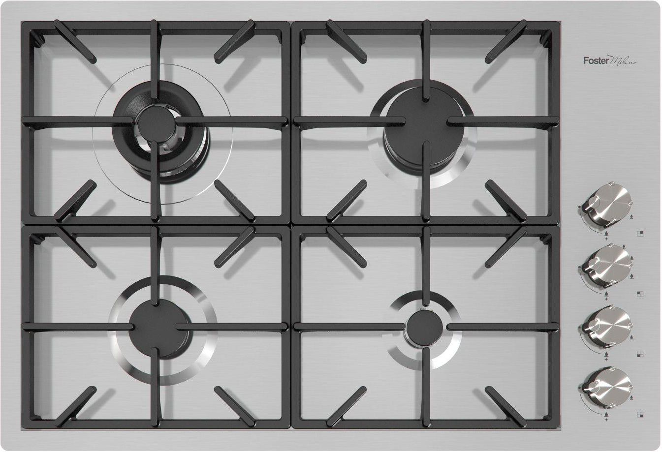 Płyta gazowa Foster Milano 4G Hob Flush Mount 7637000 - Opinie i ceny ...