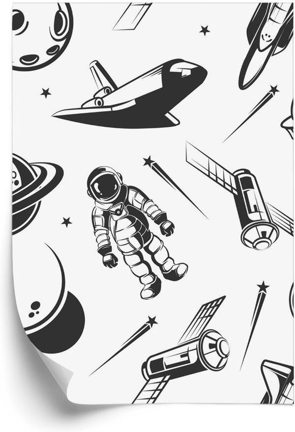 Fototapety.Pl Astronauta Przestrzeń Podróży 250x250 Magicstick - Opinie i ceny na Ceneo.pl