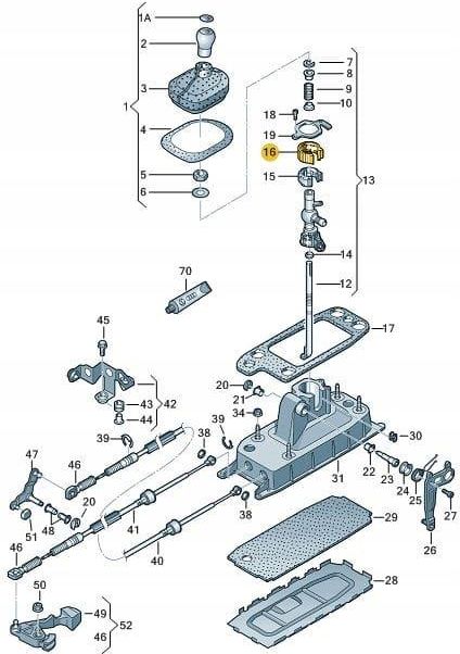 Volkswagen Tuleja Drążek Zmiany Bie 1K0711699A - Opinie i ceny na Ceneo.pl