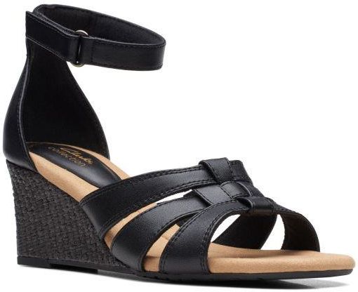 Sandały Clarks Kyarra Joy kolor black leather 26171242 - Ceny i opinie ...