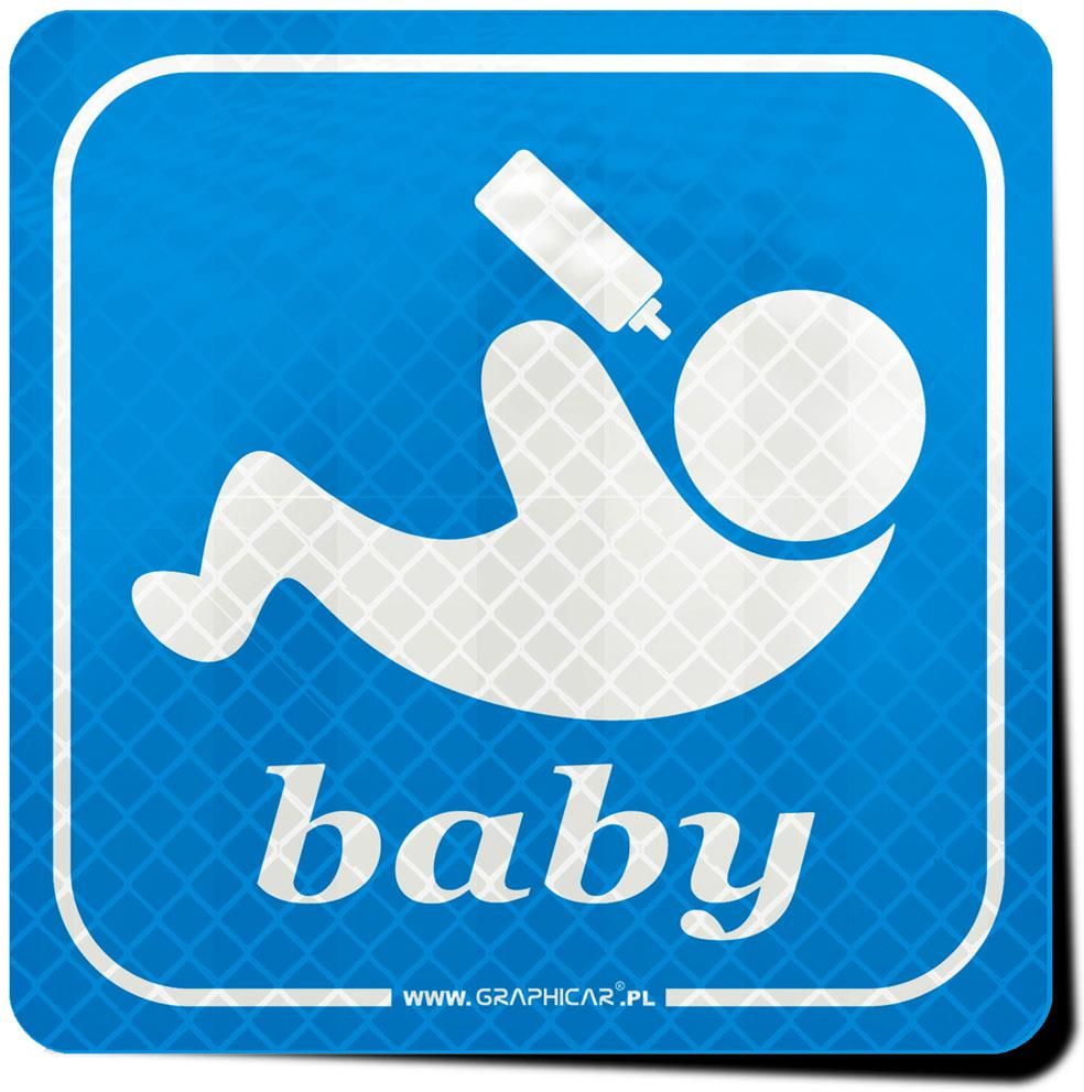 Graphicar Naklejka Odblaskowa Sticker Baby - Ceny i opinie - Ceneo.pl