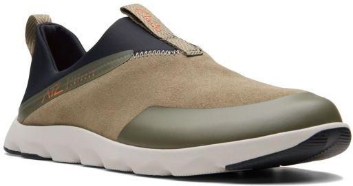 Buty Clarks Atl Coast Moc kolor dark olive combi suede 26171919 - Ceny ...