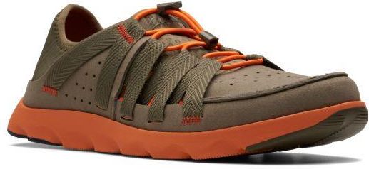 Buty Clarks Atl Coast Wave kolor olive suede 26170306 - Ceny i opinie ...