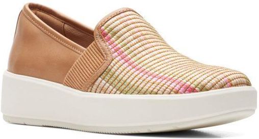 Buty Clarks Layton Petal kolor light tan combi leather 26165279 - Ceny ...