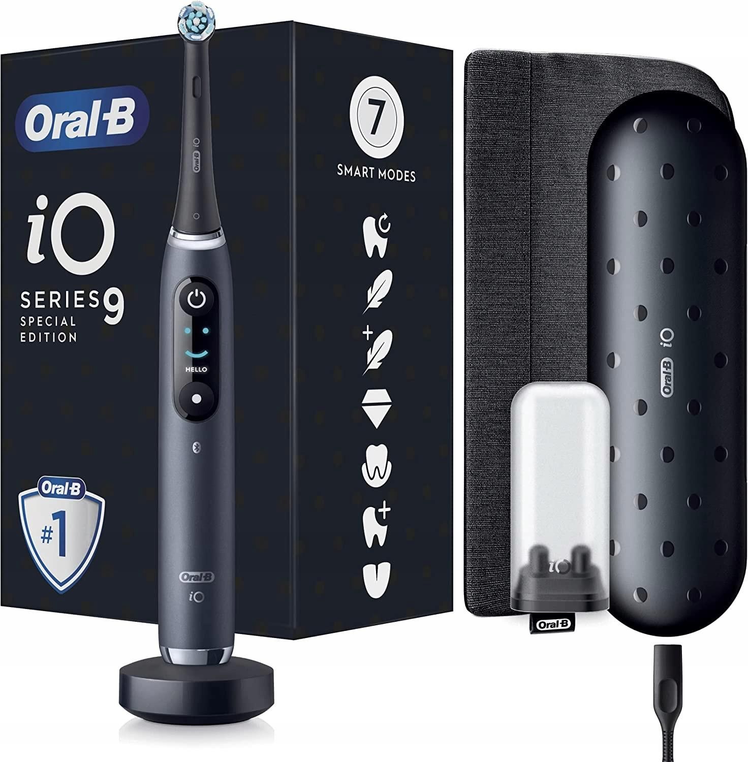 Szczoteczka elektryczna Oral-B iO Series 9N Onyx Black Special Edition - Opinie i ceny na Ceneo.pl