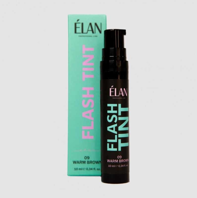 Elan Farba Do Brwi Flash Tint 09 Warm Brown 10 Ml - Opinie i ceny na Ceneo.pl