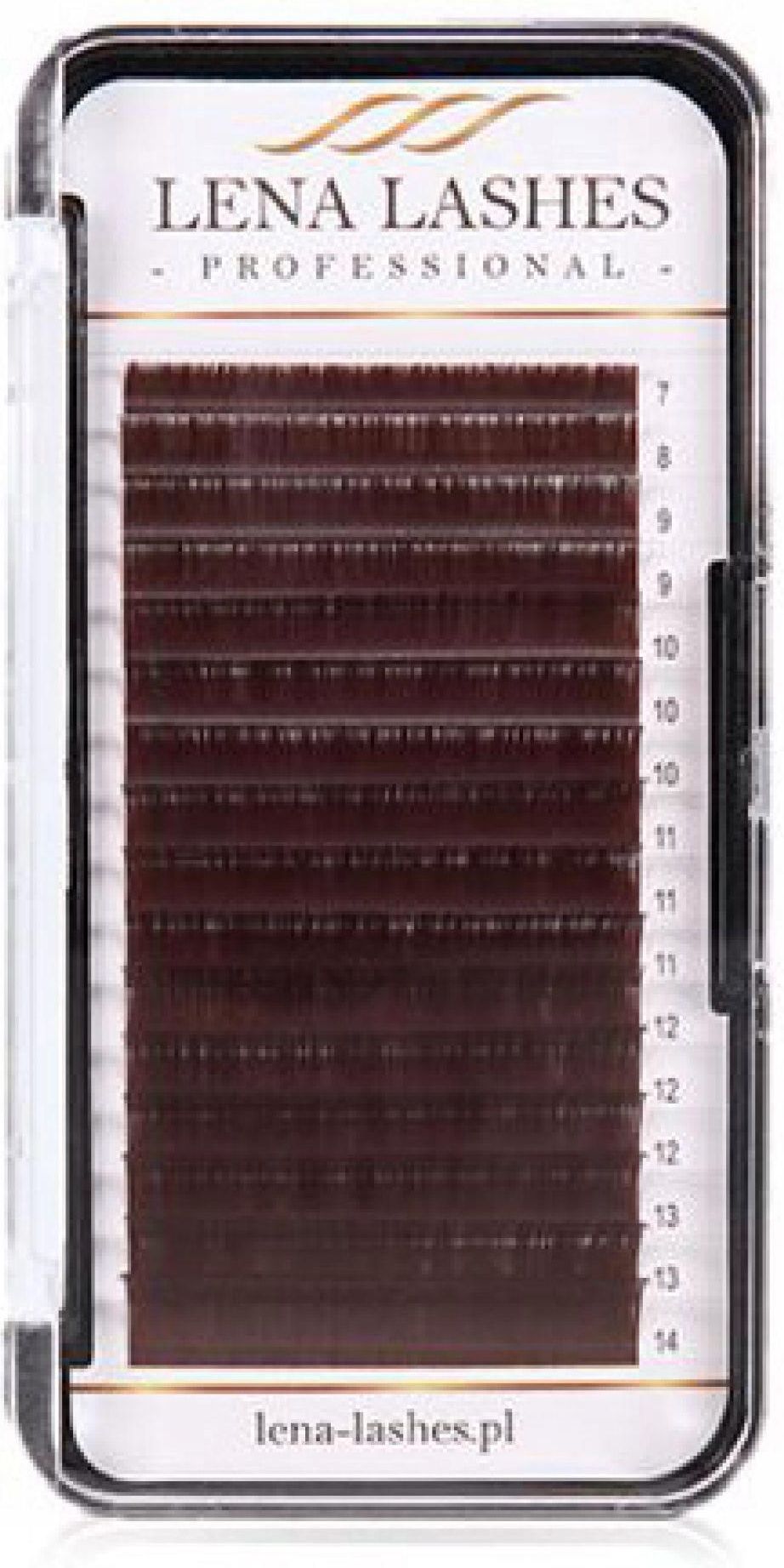 Lena Lashes Dark Brown Rzęsy Brązowe Cc 0.07 Mix - Opinie i ceny na ...