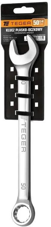 Teger Klucz Płasko-Oczkowy 50mm TWNWKPO50 - Opinie i ceny na Ceneo.pl