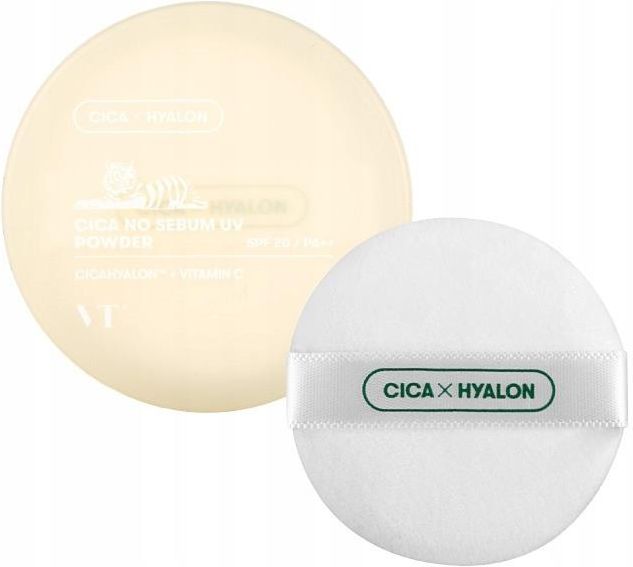 Vt Cosmtics Cica No Sebum Uv Powder 5G Puder - Opinie i ceny na Ceneo.pl