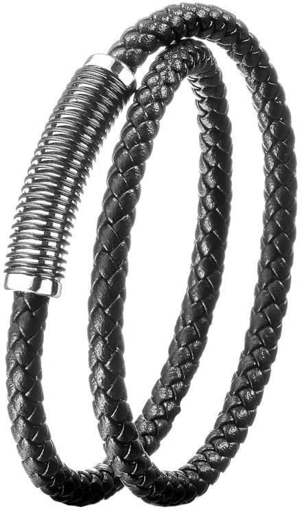 Venetto Biżuteria Skórzana bransoletka męska (S345) - Ceny i opinie - Ceneo.pl