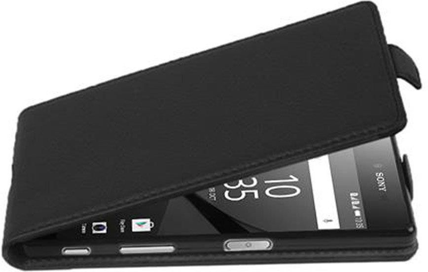 Cadorabo Flip Case Do Sony Xperia Z5 Compact Pokrowiec W Czarny Oxid ...