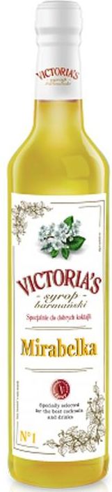 Victoria Cymes Mirabelka Syrop Barmański Do Kawy I Drinków 490ml - Ceny ...