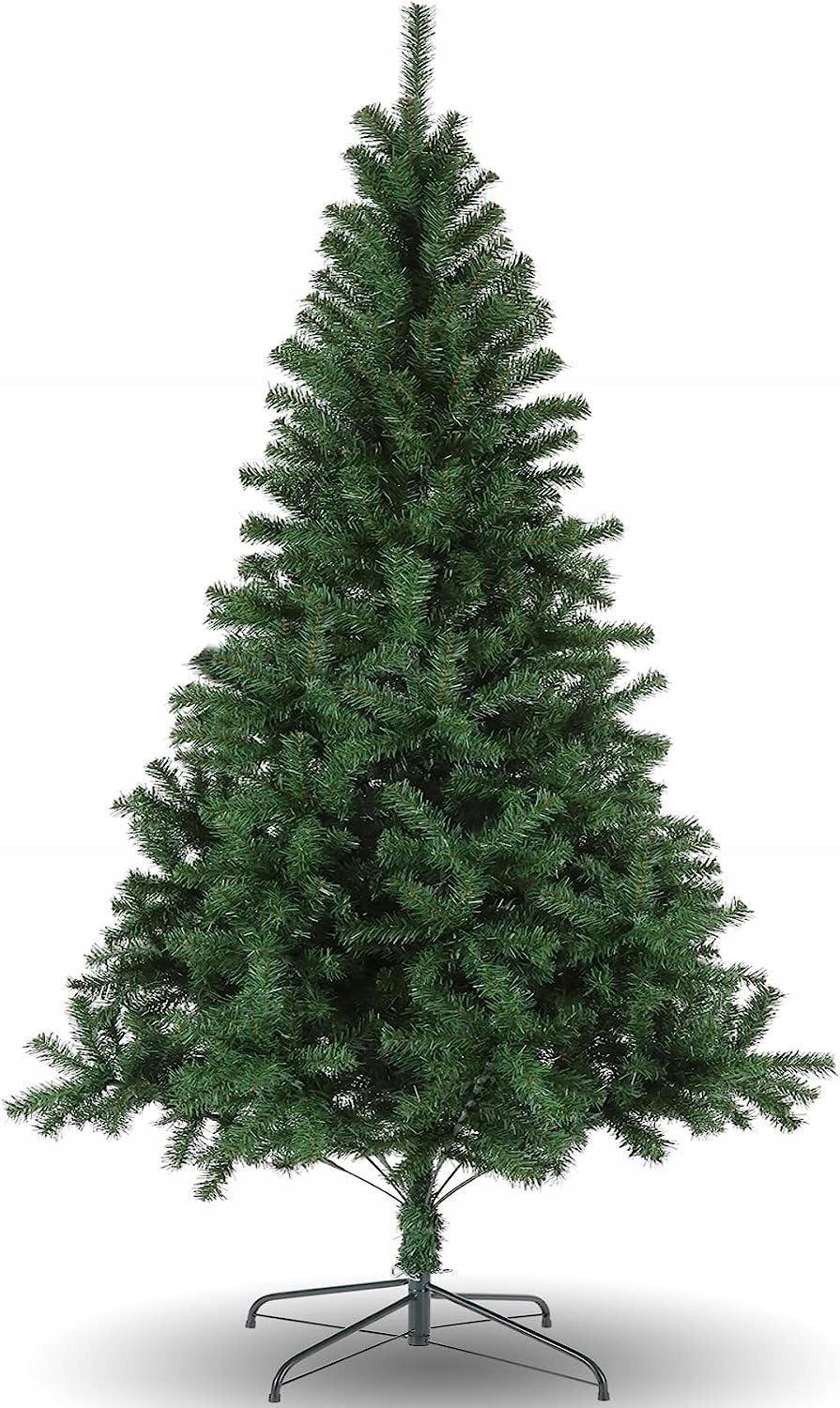 Sztuczna Choinka 210cm Metalowy Stojak Zielona - Opinie i atrakcyjne ...