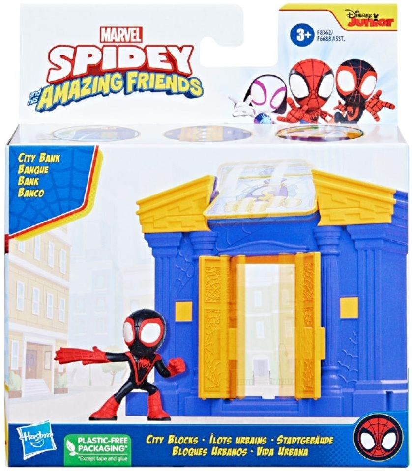 Hasbro Marvel Spidey i super kumple Zestaw Bank + Miles Morales F8362 ...