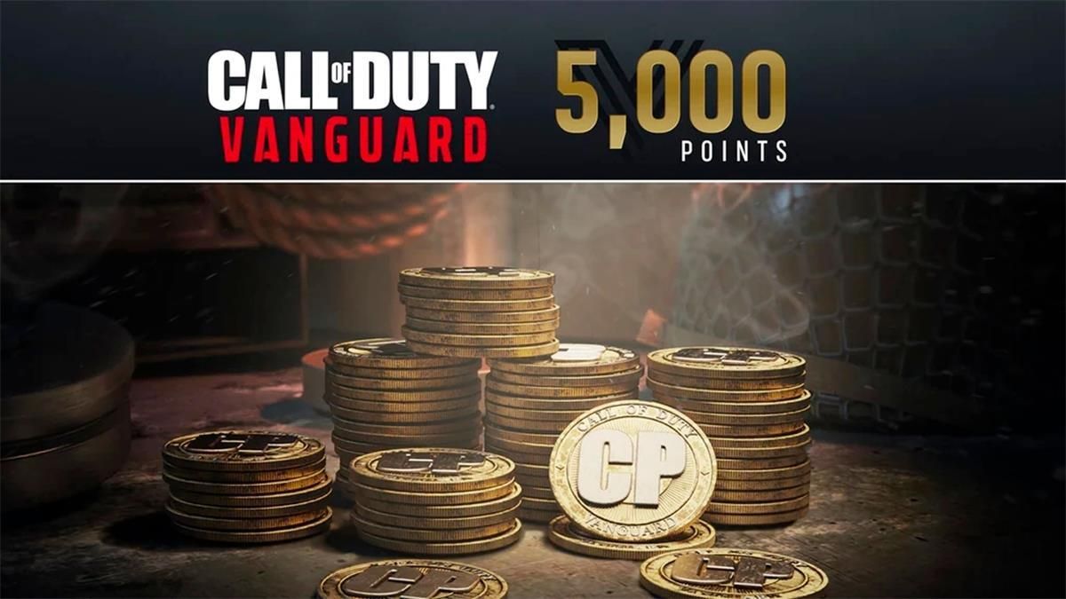 Call of Duty Vanguard - 5000 Points (Xbox Live) - Karta Pre-paid ...