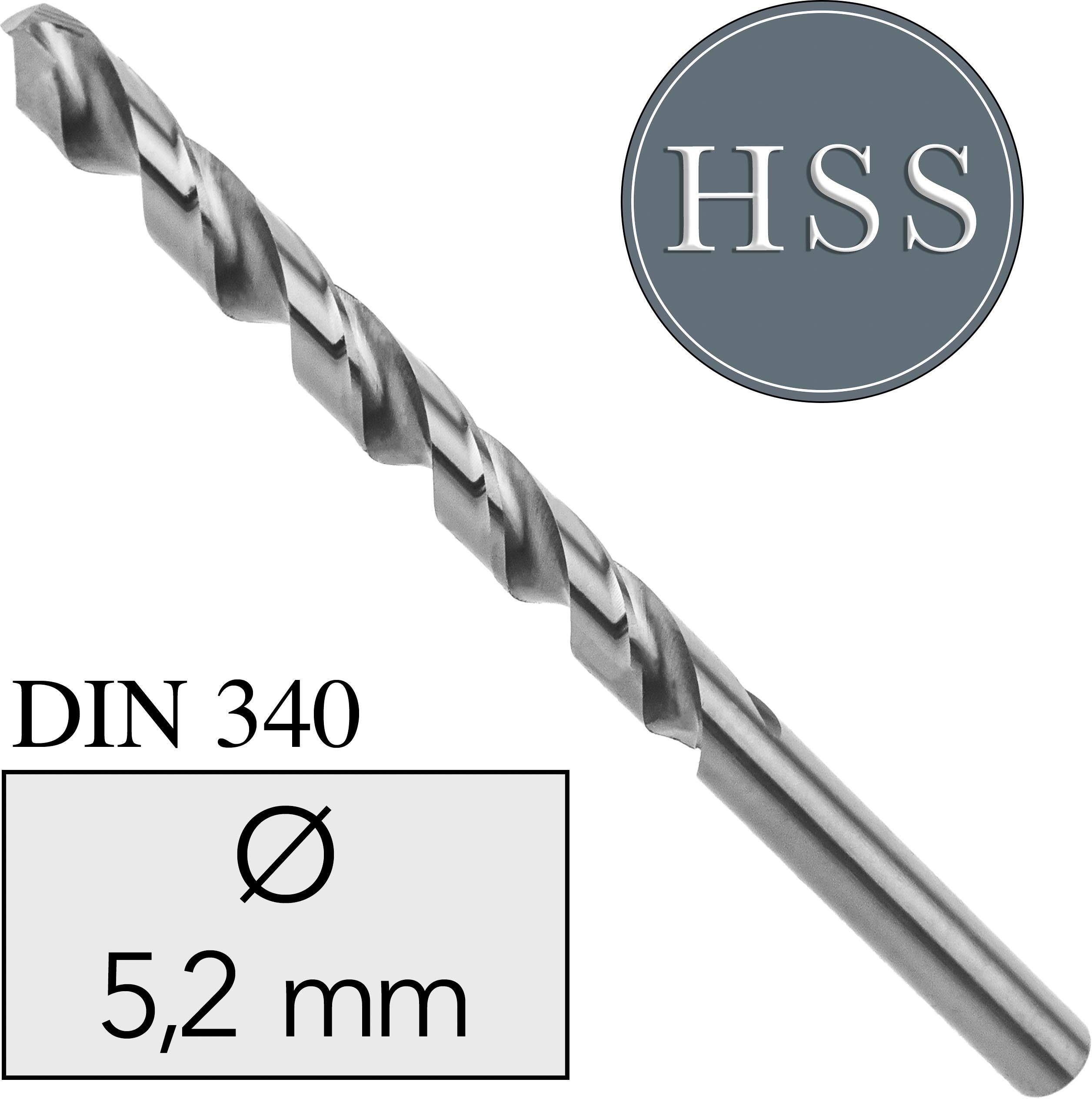 Wiertło Melver Fi 5,2 X 132/87 Hss Din 340 Nwkb Standard ...