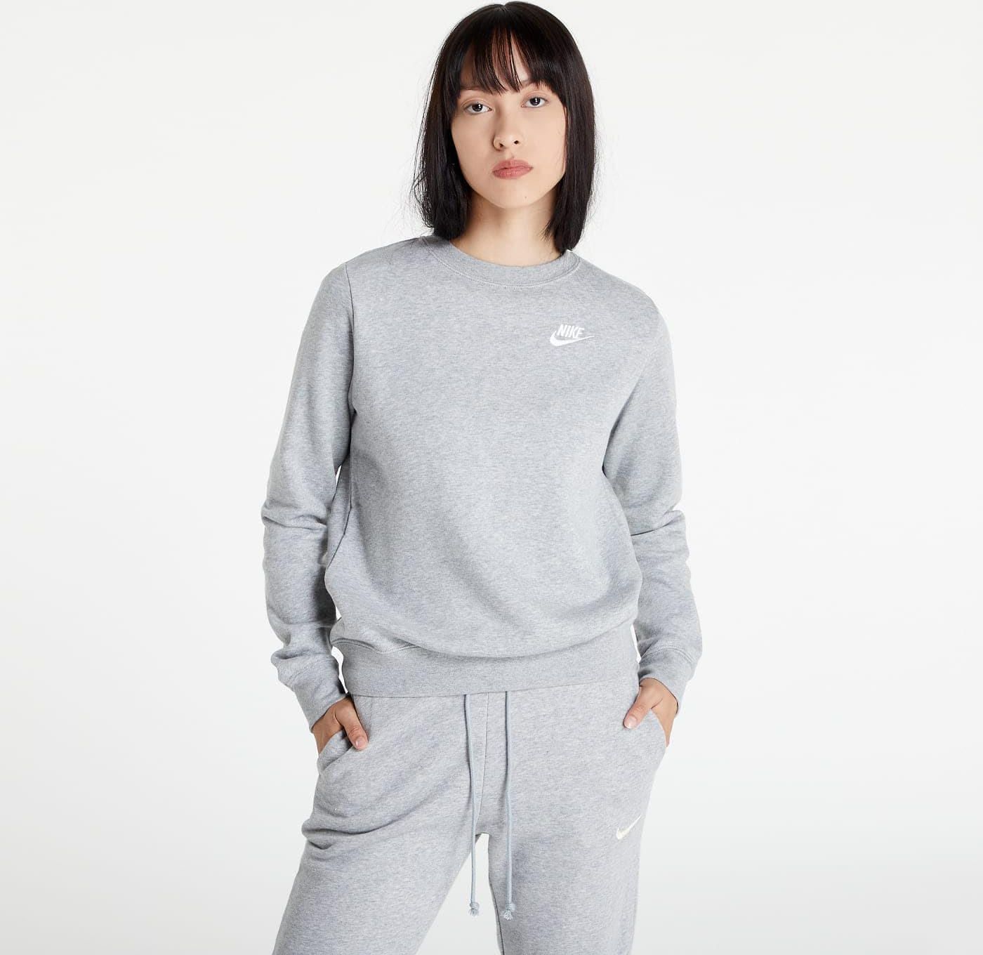Nike Sportswear Club Fleece Crew-Neck Grey - Ceny i opinie - Ceneo.pl