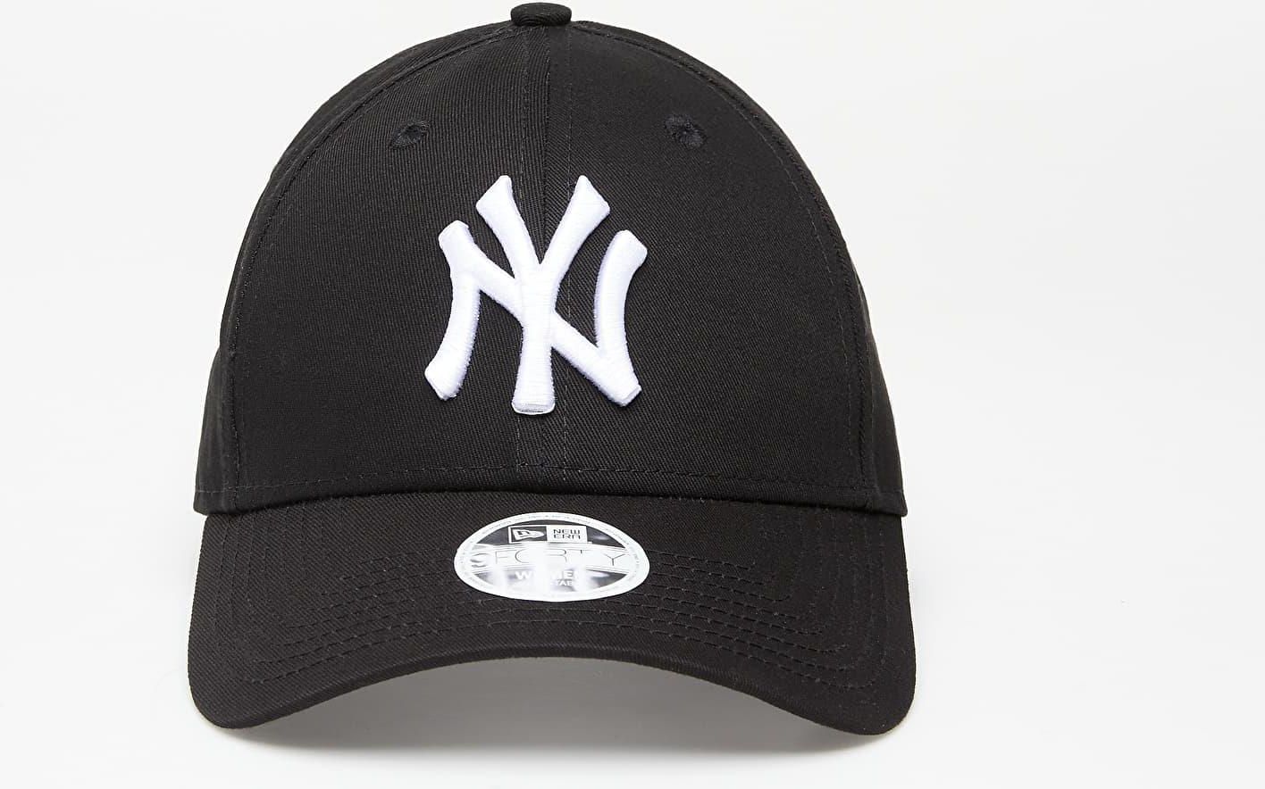 New Era Cap 9Forty Mlb Essential Wmns New York Yankees Black/ White ...