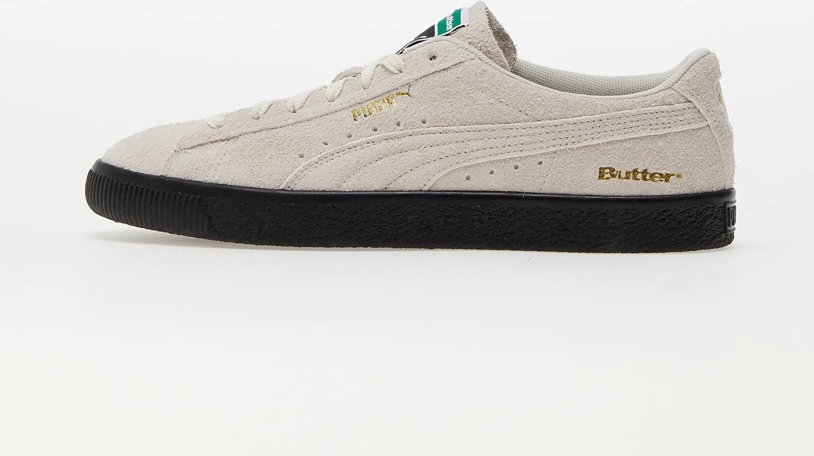 Puma X Butter Goods Suede Vtg Hs Whisper White-Puma Black - Ceny i ...
