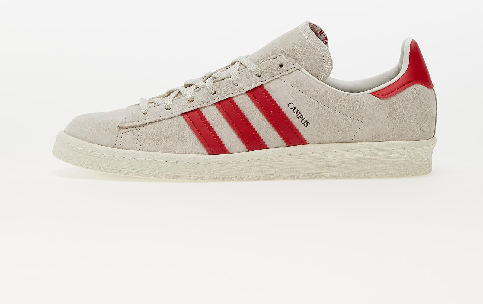 Adidas Campus 80S Off White/ Collegiate Red/ Carbon - Ceny i opinie ...