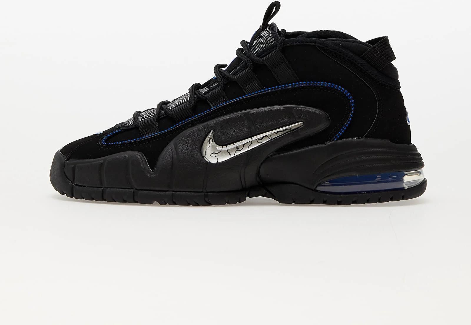 Nike Air Max Penny Black/ Metallic Silver-Varsity Royal - Ceny i opinie ...